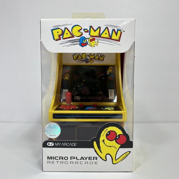 Arcade | Toys | My Arcade Micro Player Mini Arcade Machine Pacman Video ...